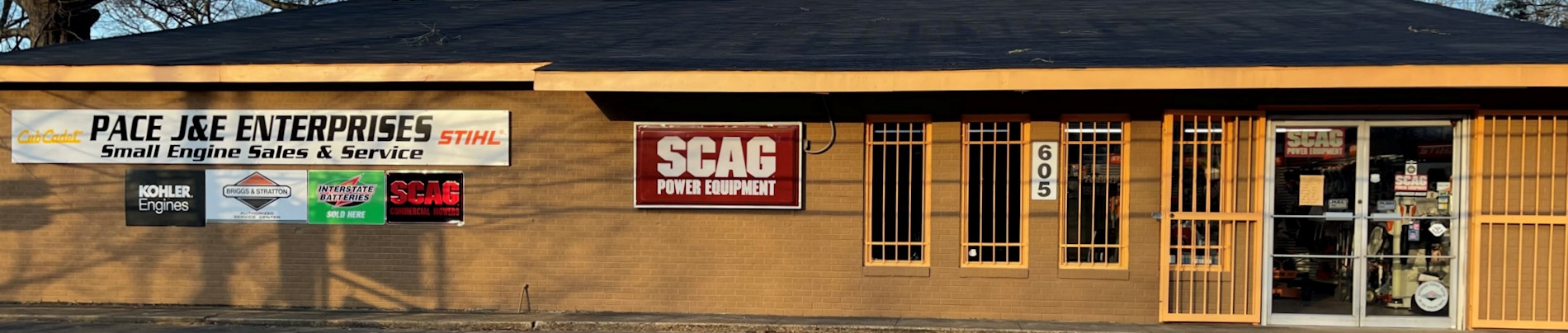 Pace J & E Enterprises Outdoor Power Equipment Aberdeen, MS 662-369-7324